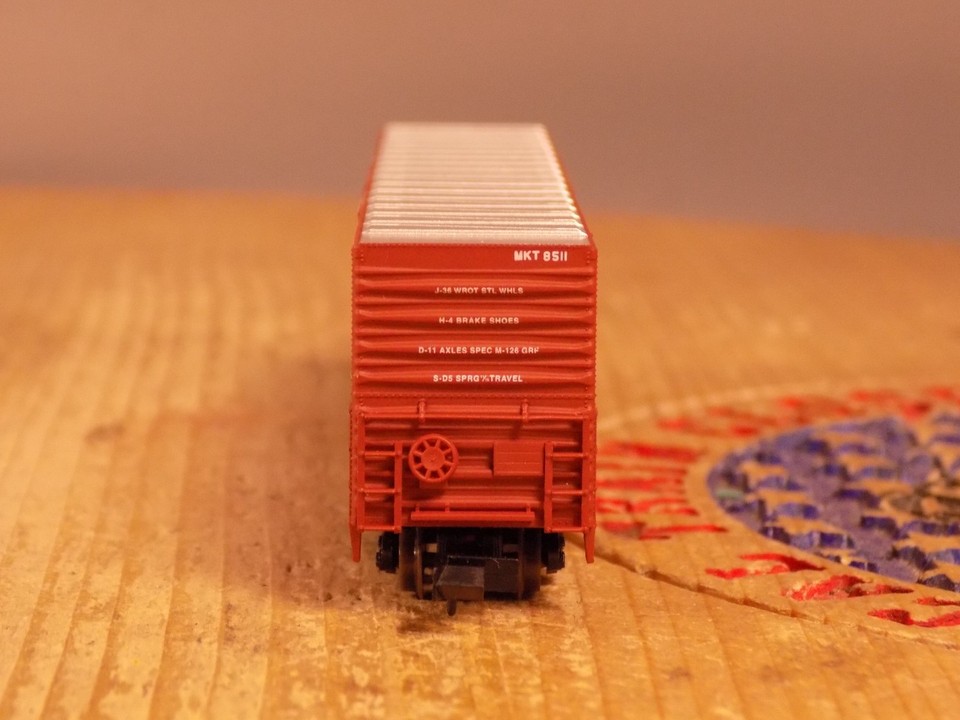 Atlas N Scale MKT 60' Automobile Box Car 37232 Lot #P28 | eBay