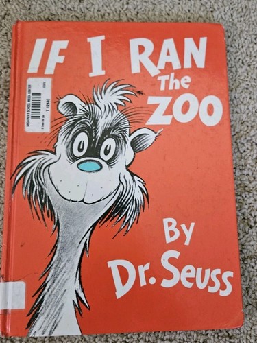 DR SEUSS IF I RAN THE ZOO HARDCOVER BOOK 1977 RANDOM HOUSE OOP ...