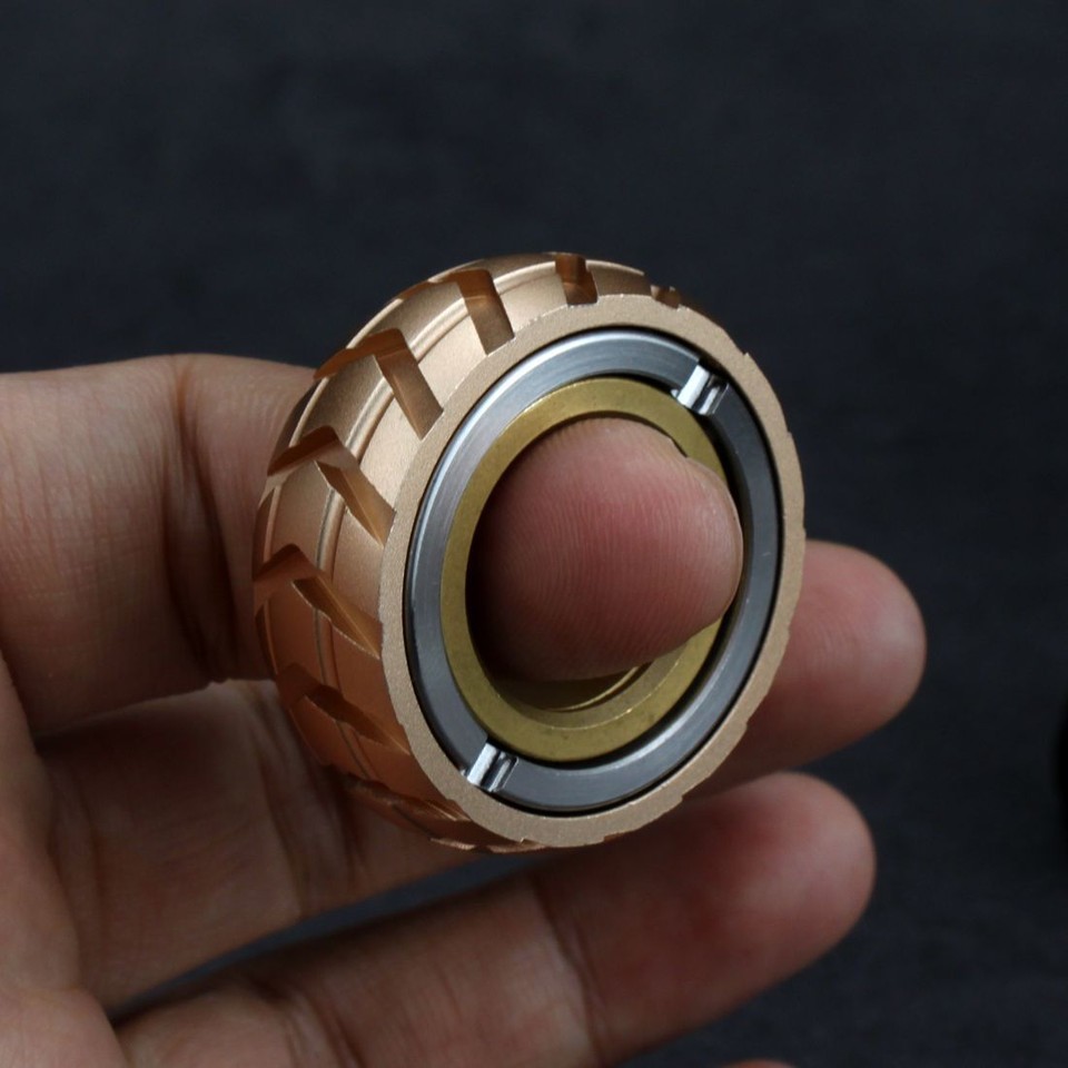Mechanic Ring Tire Fidget Clicker Magnetic Slider Haptic EDC Toy Stress ...