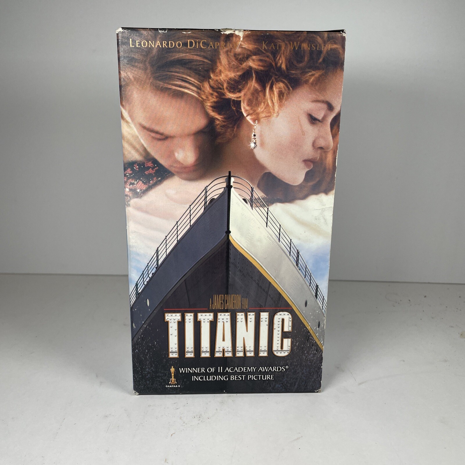 New TITANIC VHS Video THX Factory Sealed 2 Tape Box Set 1997 Academy ...