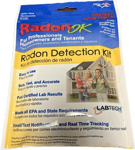 1 PIECE OF LABTECH RADON DETECTION KIT NEW IN PACKAGE | eBay