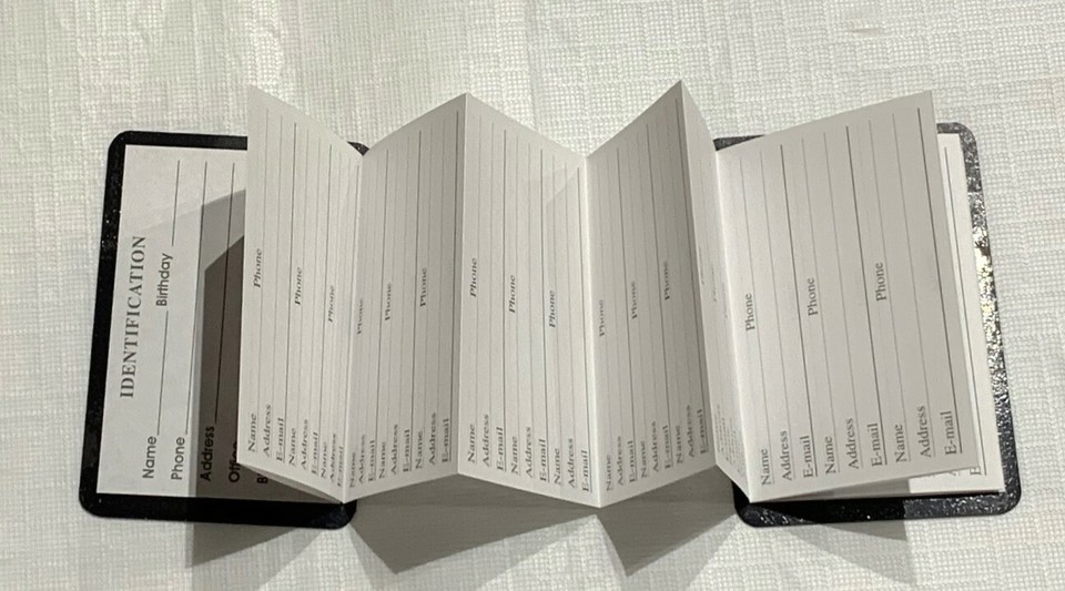 Magnetic Ultra Thin Phone/Address Book | eBay