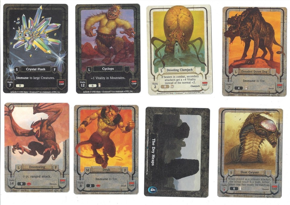 Guardians FPG CCG Card Game TCG Huge Selection You Choose Huge 240 ...