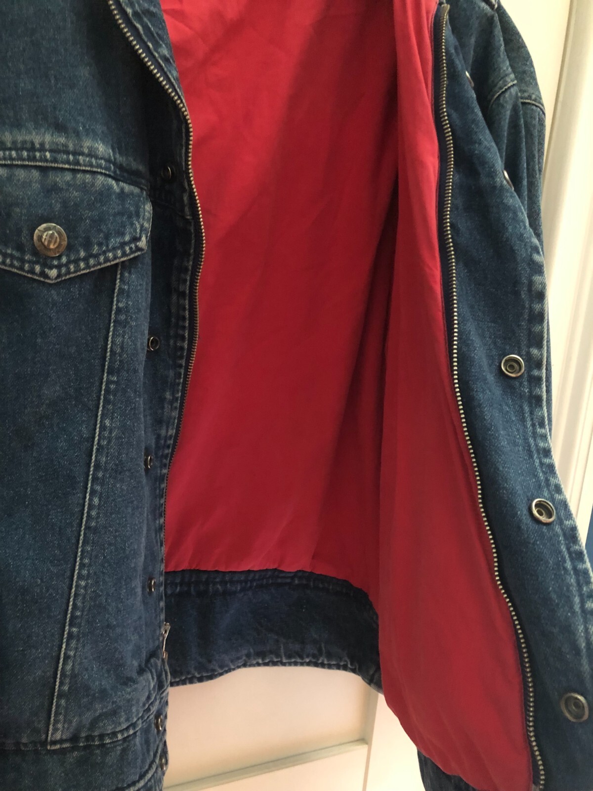 Harley-Davidson Embroidered Denim Jacket, L Authentic… - Gem