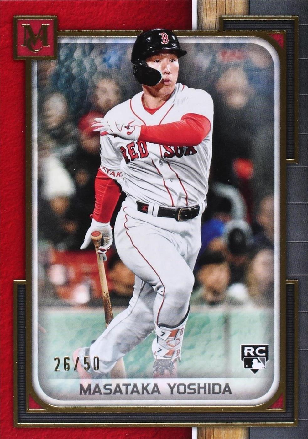 2023 Topps Museum Collection - Masataka Yoshida #24 Ruby /50 (RC) for sale online | eBay