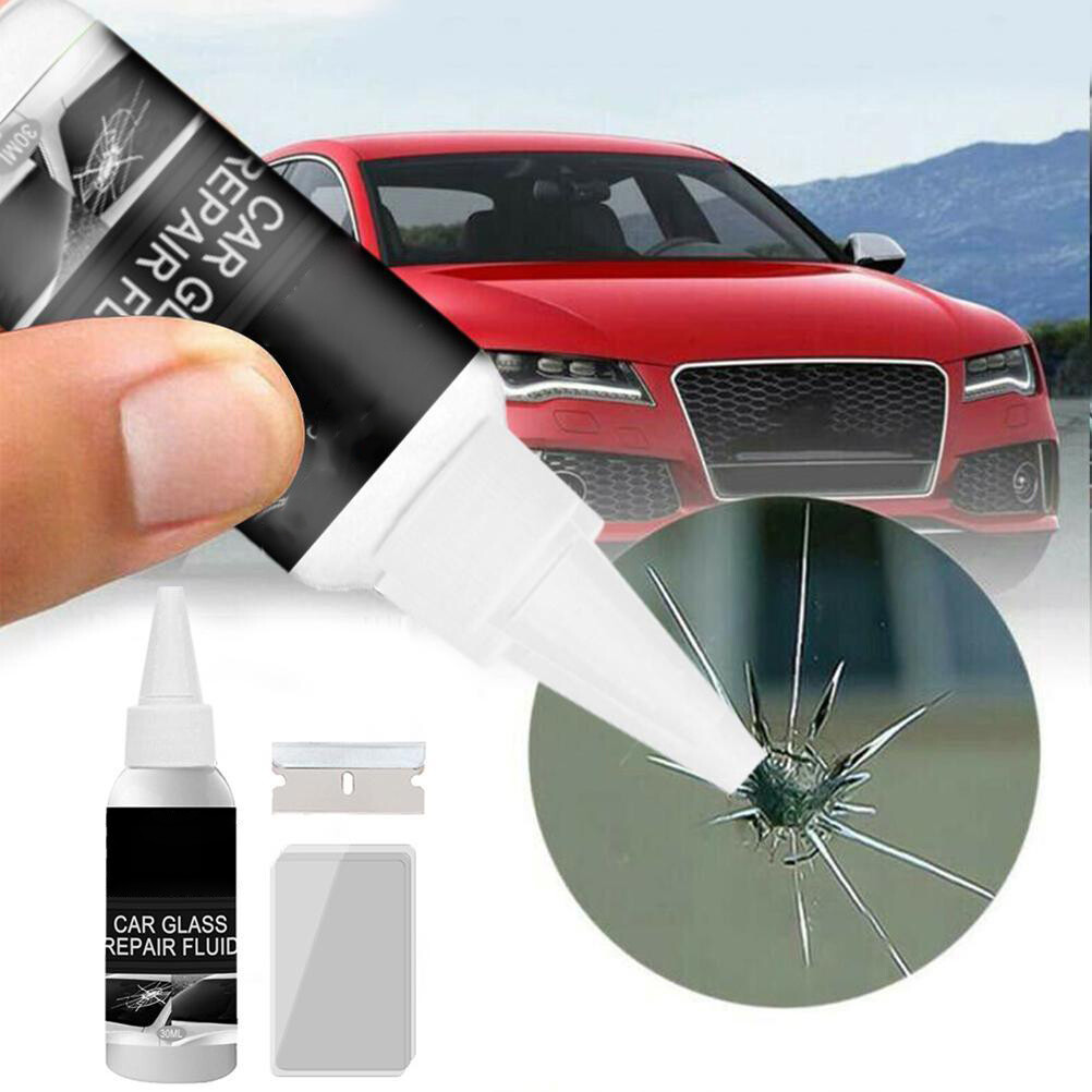 .DIY Car Windshield Repair Tool Windscreen Scratch Crack Restore Auto ...