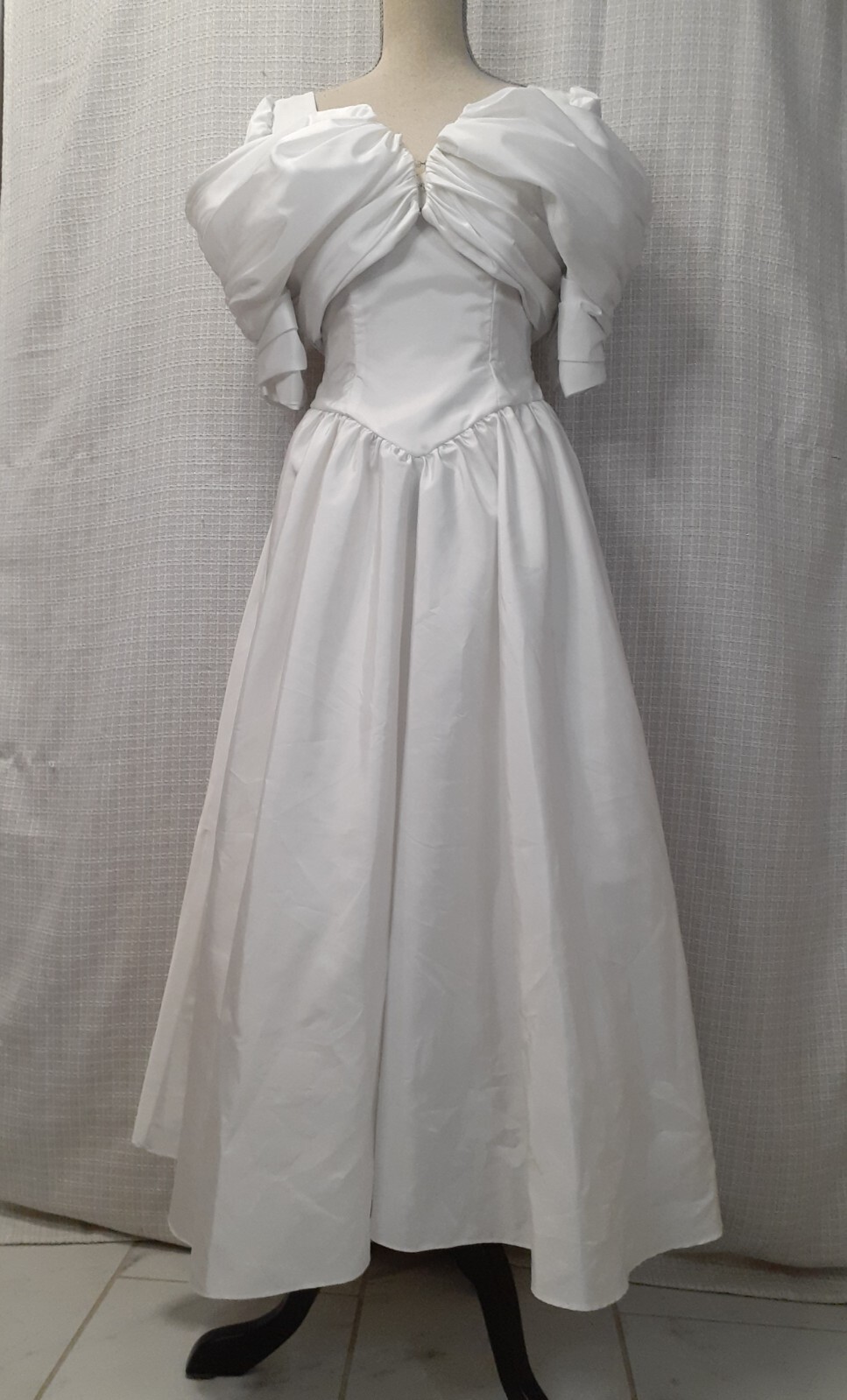 80s Bubble Wedding Dress Gown Cosplay Buffy Bride of … - Gem
