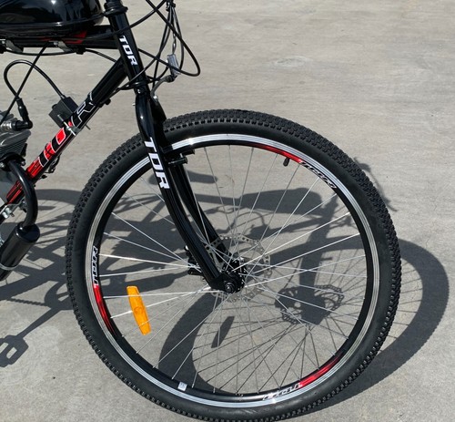 DIY 80CC 100CC MOTORISED PUSH BIKE ENGINE MOTOR KIT WITH 27.5" BICYCLE ...