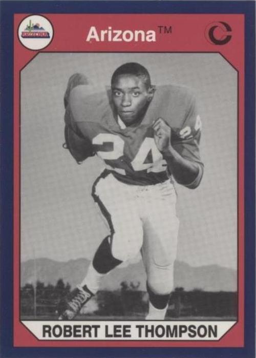1990 Collegiate Collection University of Arizona - Robert Lee Thompson #113 (RC) for sale online ...