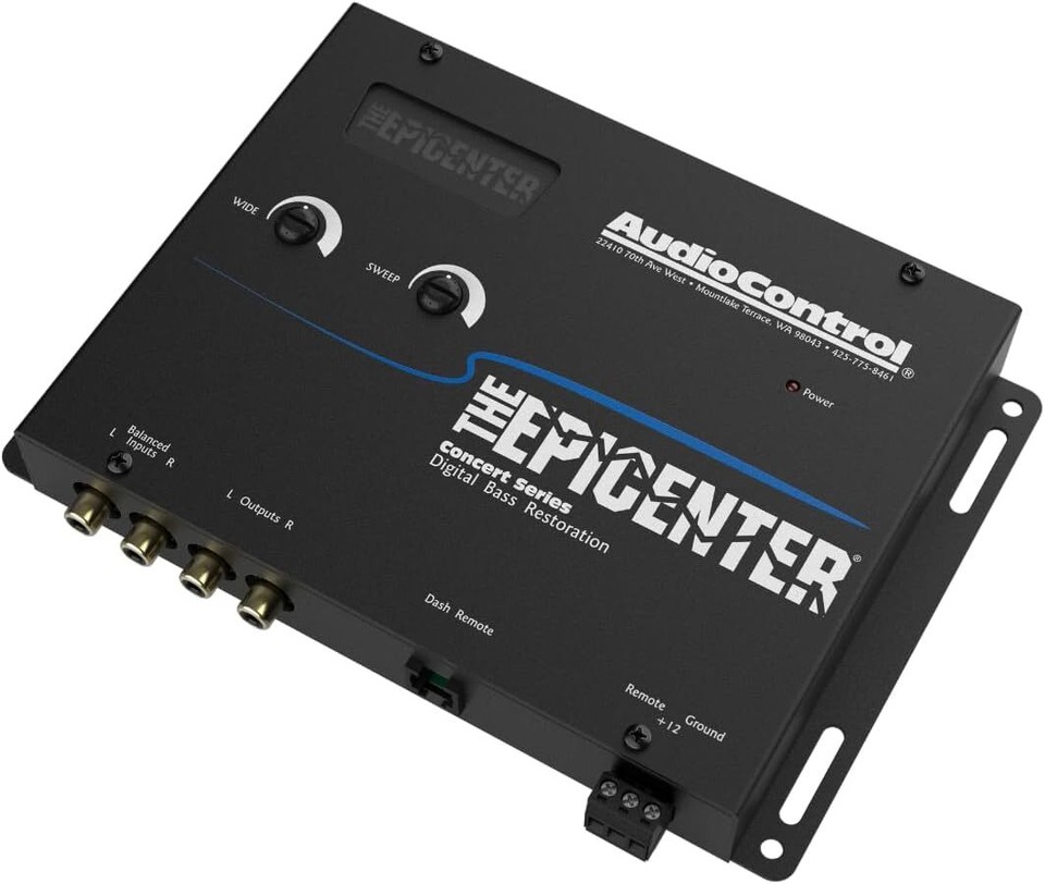 AUDIOCONTROL THE EPICENTER BLACK CAR AUDIO BASS RESTORATION DIGITAL EQUALIZER EQ | eBay