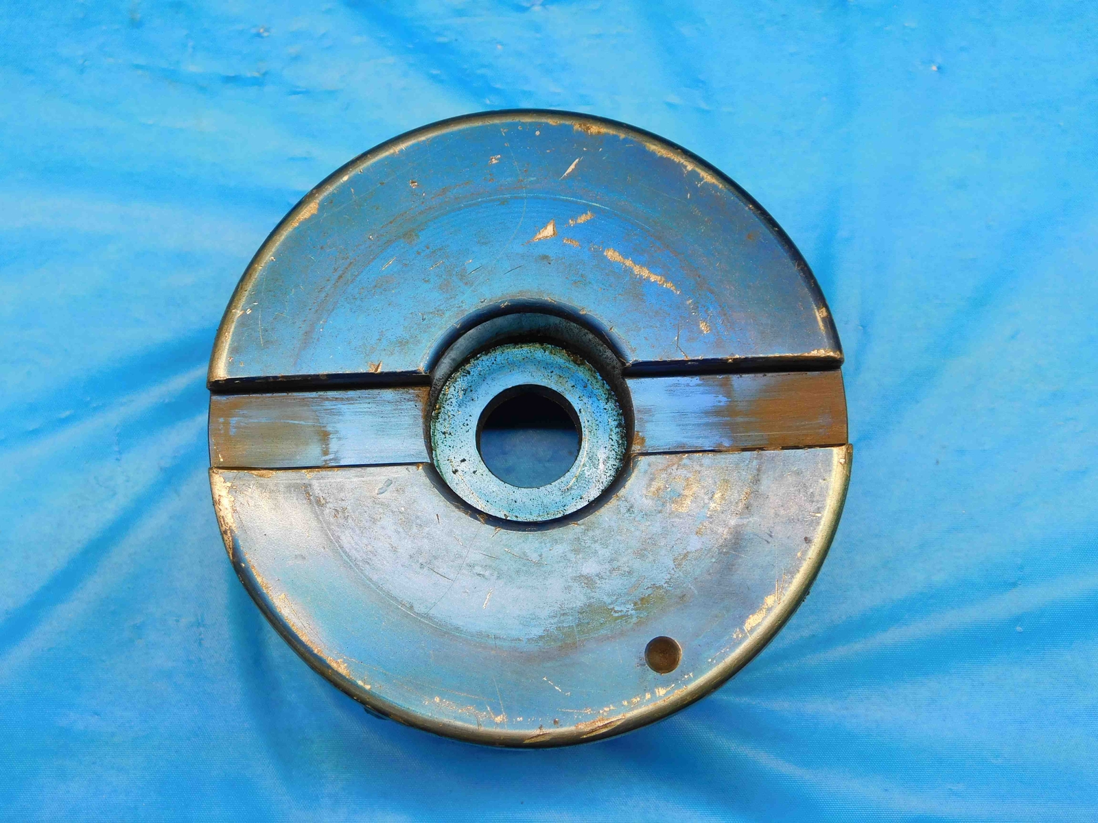 VALENITE 4" O.D. FACE MILL VFA-040-5R-BDY 9/T/97 1 1/4 PILOT HOLDS 5 ...