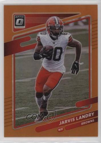 2021 Panini Donruss Optic Orange Prizm /199 Jarvis Landry #139 | eBay