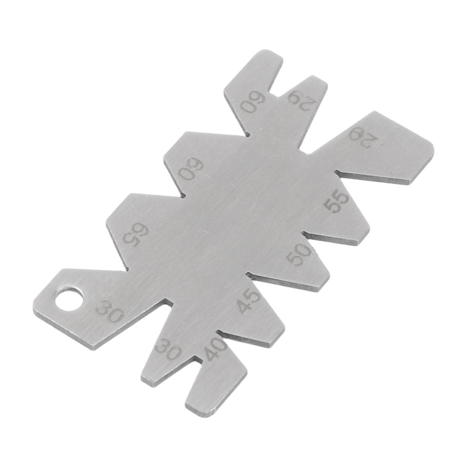 Stainless Iron Angle Gauge for Precise Thread Cutting in Metal Turning ...