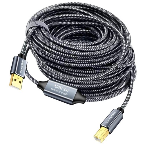Printer Cable 50 ft,USB High Speed USB 2.0 A Male to 50FT/15M | eBay