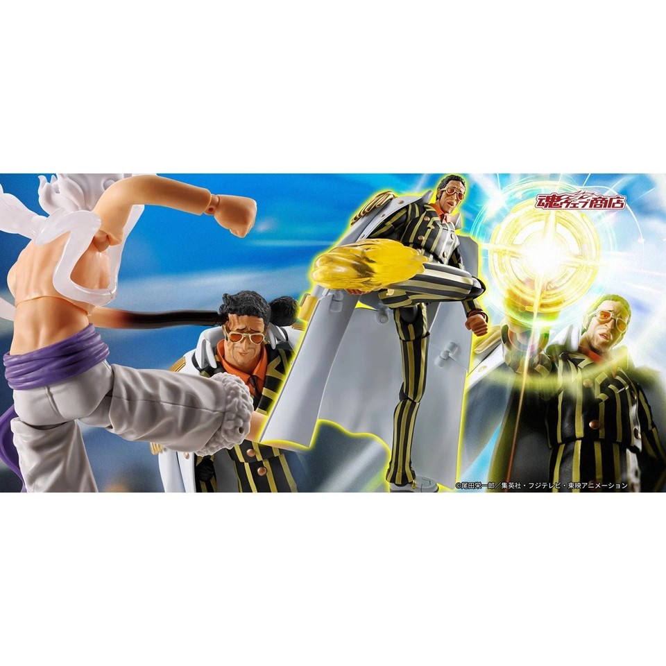 Bandai S.H.Figuarts One Piece Borsalino Future Island Egghead Action ...