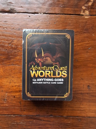 NIB Adventure Quest Worlds Battle Card Game Sealed | eBay