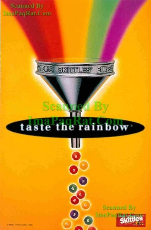 Skittles Taste The Rainbow