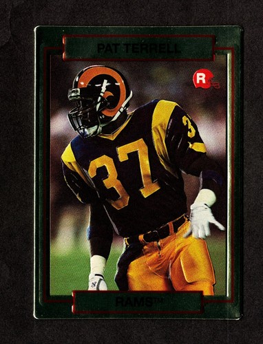 1990 ACTION PACKED RC #63 PAT TERRELL - LOS ANGELES RAMS - ROOKIE CARD ...