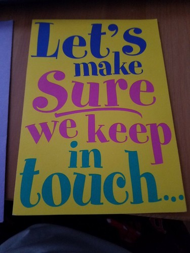 Hallmark Let's Keep In Touch Greeting Card | eBay