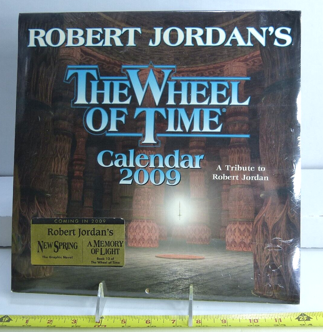 Robert Jordan’s Wheel of Time Calendar 2009 Unopened | eBay