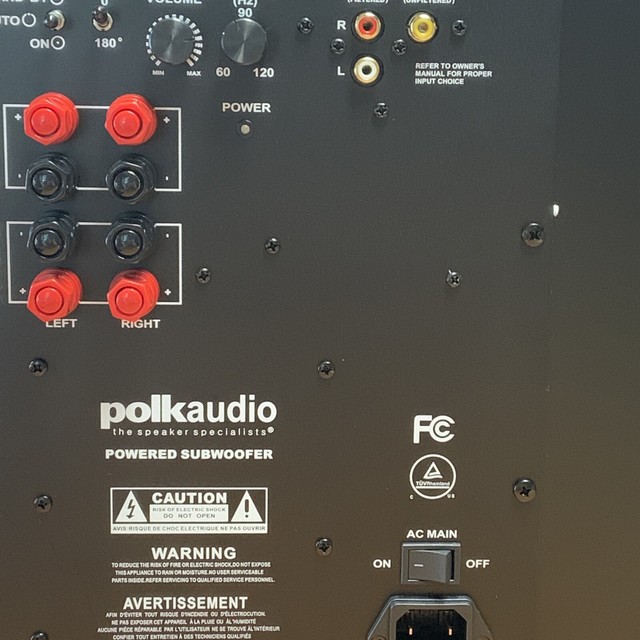 Polk PSW505 Powered Subwoofer for sale online | eBay