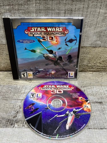 STAR WARS Rogue Squadron 3D for Windows PC CD-Rom vtg GAME - CLEAN | eBay