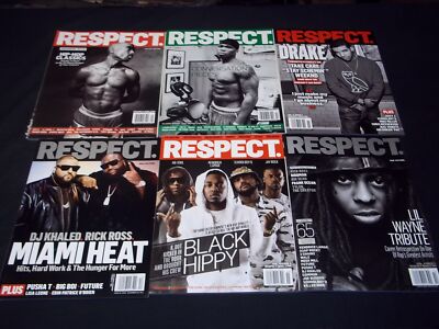 RESPECT MAGAZINE LOT OF 7 ISSUES - TUPAC LIL' WAYNE - HIP HOP OUR ...