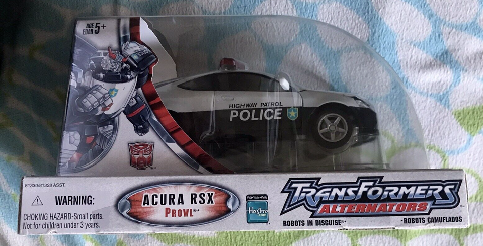 Hasbro Transformers Alternators Acura Integra Rsx Prowl Action Figure ...