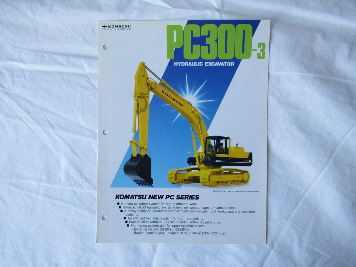 Komatsu Excavator Pc300