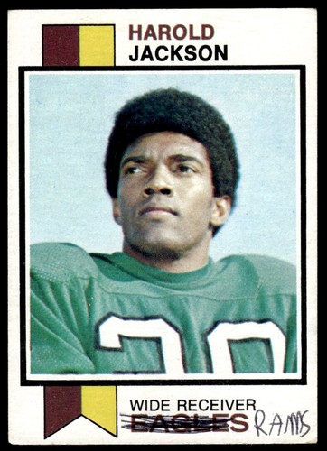 1973 TOPPS HAROLD JACKSON 6 PHILADELPHIA EAGLES #230 | eBay