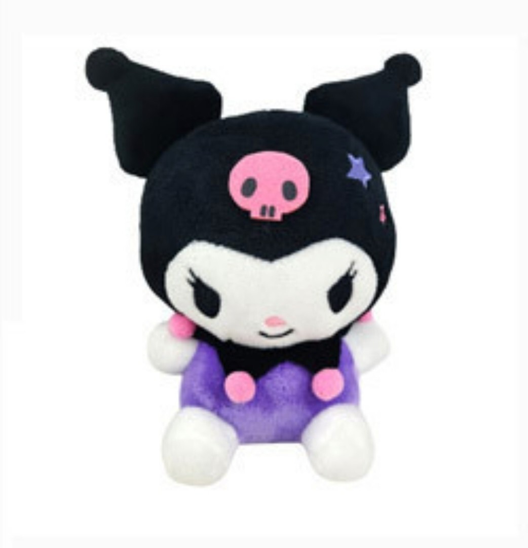 Sanrio Basic Kuromi Star 5" Bag Clip to Backpack or Key Chain | eBay