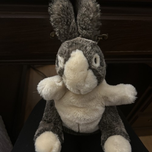 Folkmanis Baby Dutch Bunny Rabbit Hand Puppet 10" Realistic Plush ...