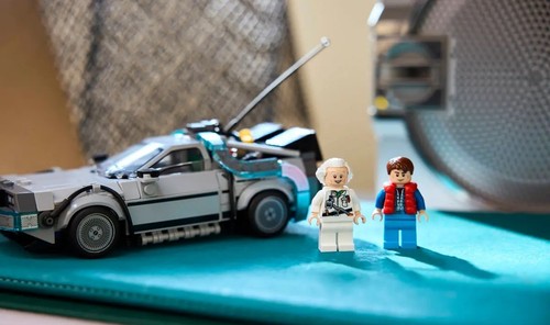 LEGO 77256 DELOREAN TIME MACHINE BACK TO THE FUTURE RITORNO AL FUTURO ...