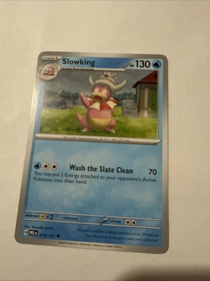 Slowking - Prismatic Evolutions - 019/131 - Pokemon TCG - Uncommon | eBay