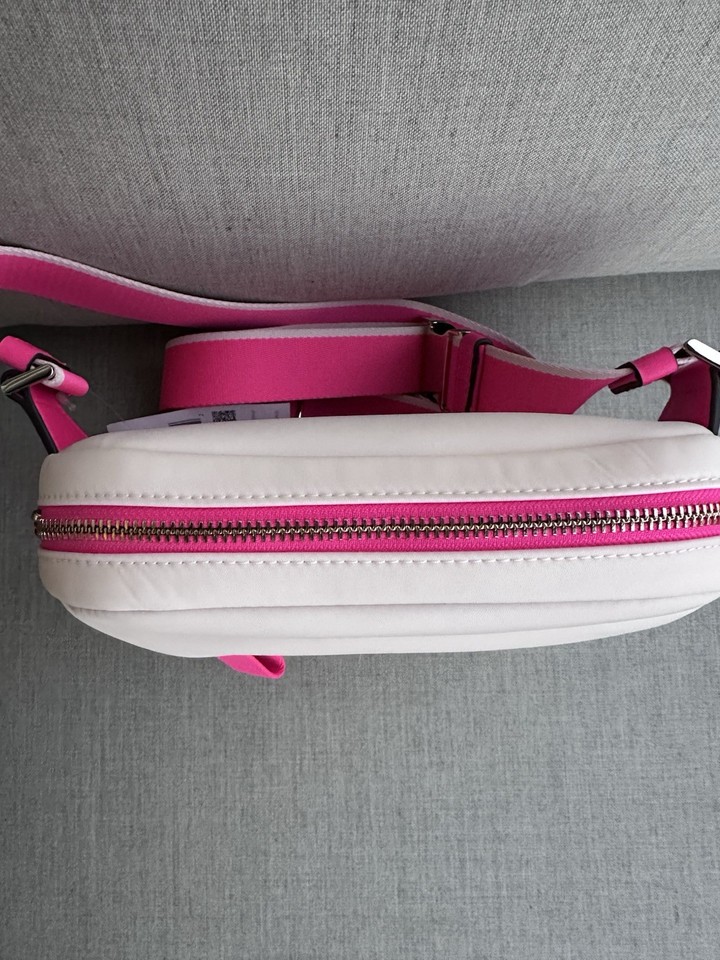 Kate Spade Pink Chelsea Pink Cloud Colorblock Crossbody Belt Bag NWT | eBay