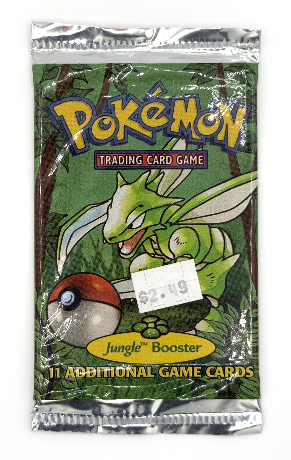 SEALED Original 1999 Pokemon Jungle Booster Pack 21G Scyther | eBay