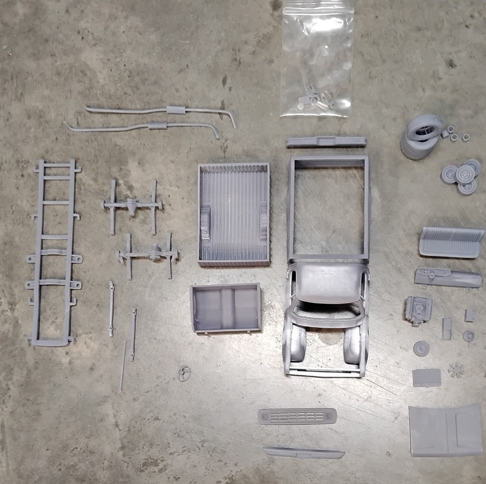 3d printed 1/35 Dodge Early M880 1.25 Ton Army Military Model Kit | eBay