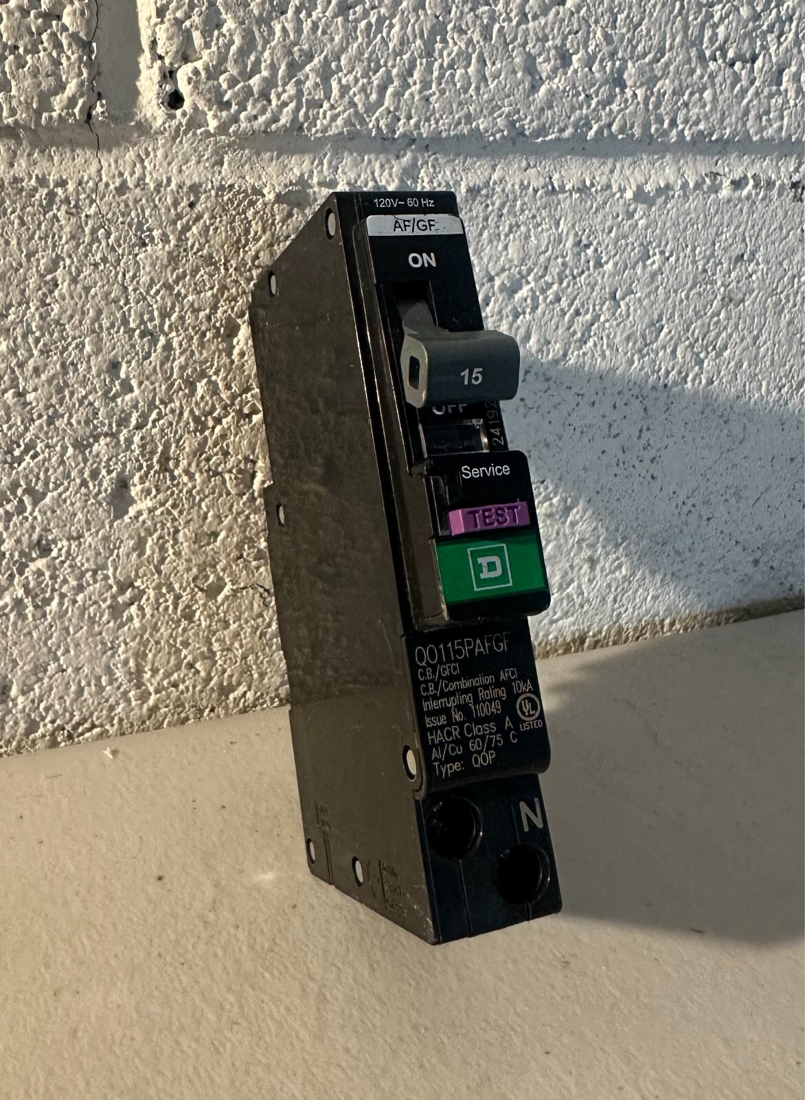 10 PCS QO115PAFGF - QO 1P 15A AF/GF DUAL FUNCTION PLUG-ON CIRCUIT ...