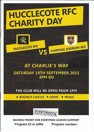 Hucclecote ( Gloucester ) v Chipping Sodburry 19 Sep 2015 RUGBY ...
