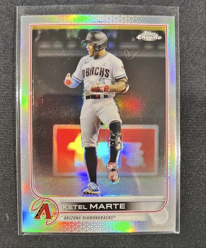 2022 Topps Chrome Sonic #124 Ketel Marte Refractor | eBay