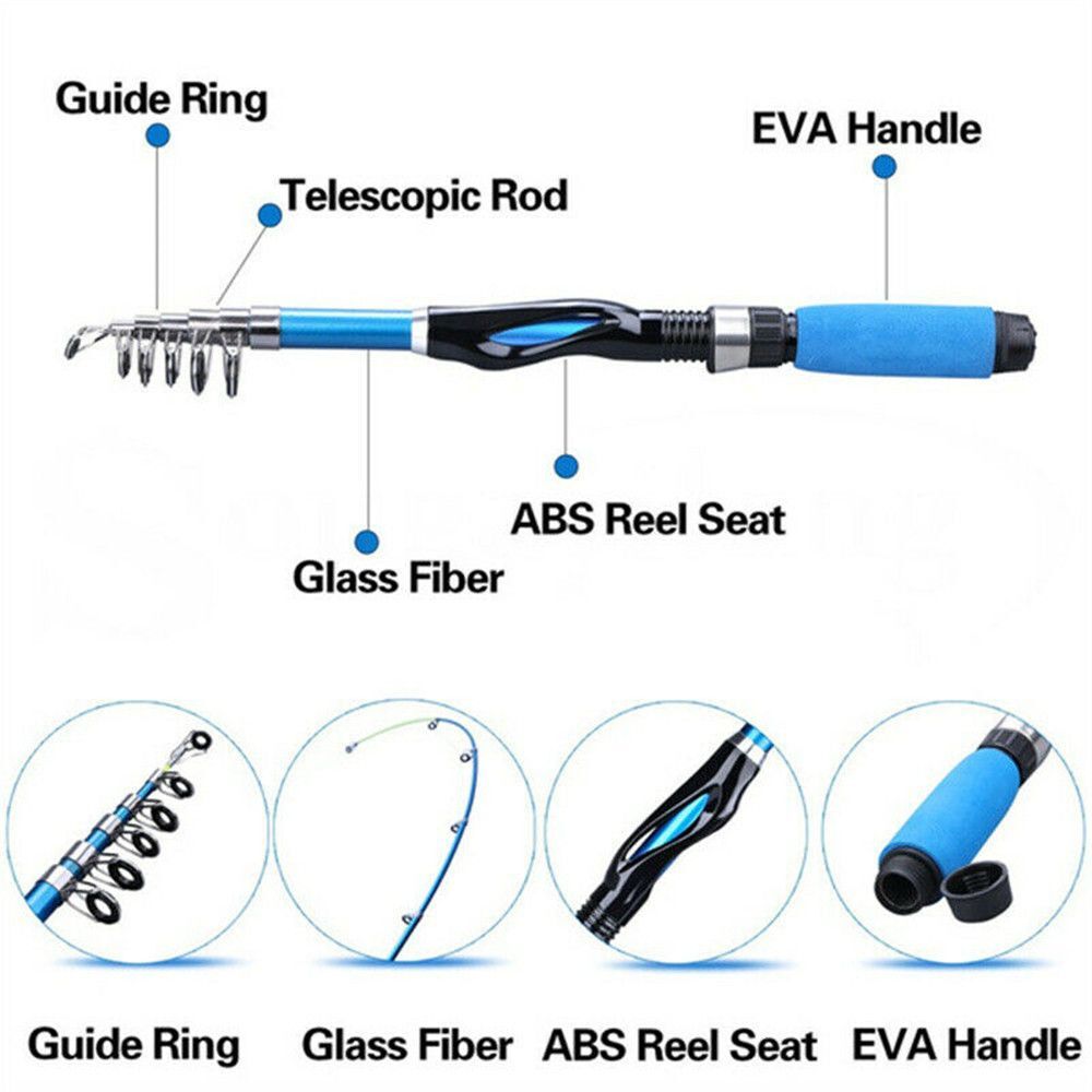 Ultralight Telescopic Fishing Rod Fishing Tackle Stream Hand Pole Carp ...