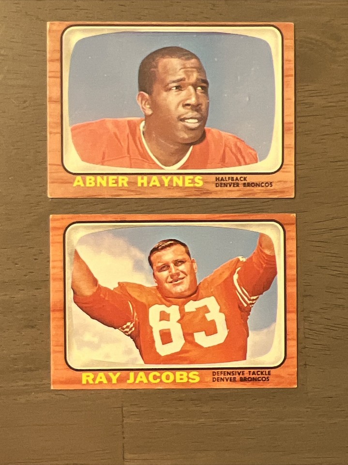 1966 TOPPS FOOTBALL #1-132 EX/EXNM COMPLETE YOUR SET FREE SHIPPING | eBay