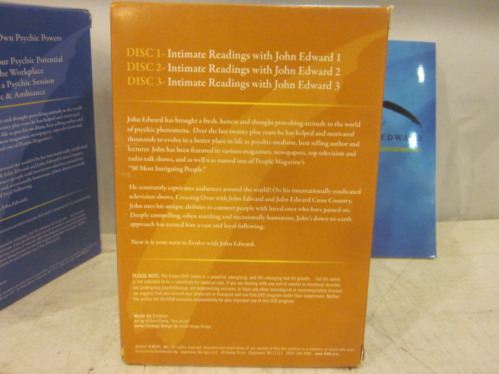 John Edward Psychic Medium Cross Country Sn 1/EVOLVE/Intimate Readings 20 DVD's | eBay