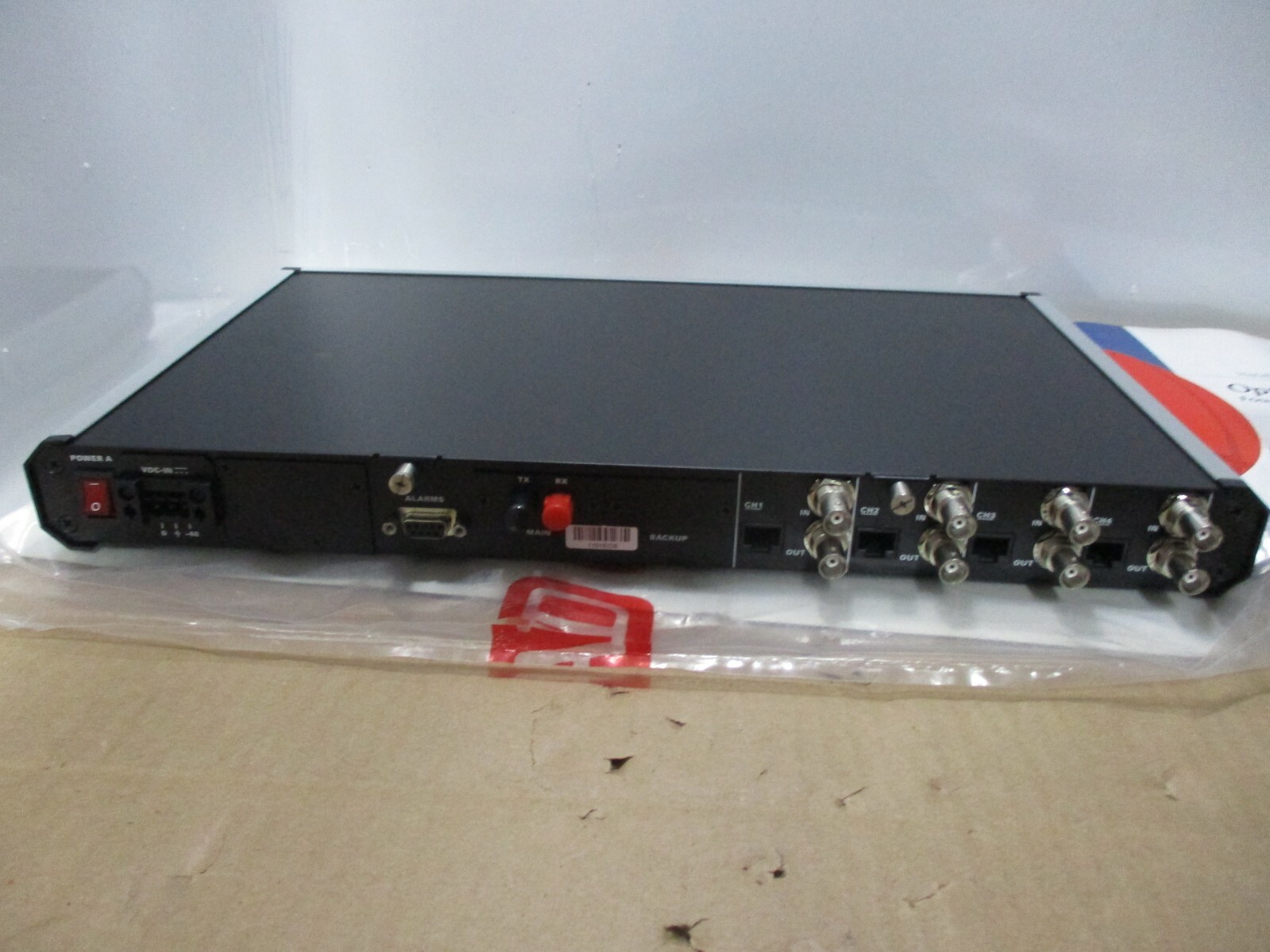 RAD Optimux-4E1/4E1L OP-4E1/48/FC13 3240150000 Four E1 Channel PDH ...