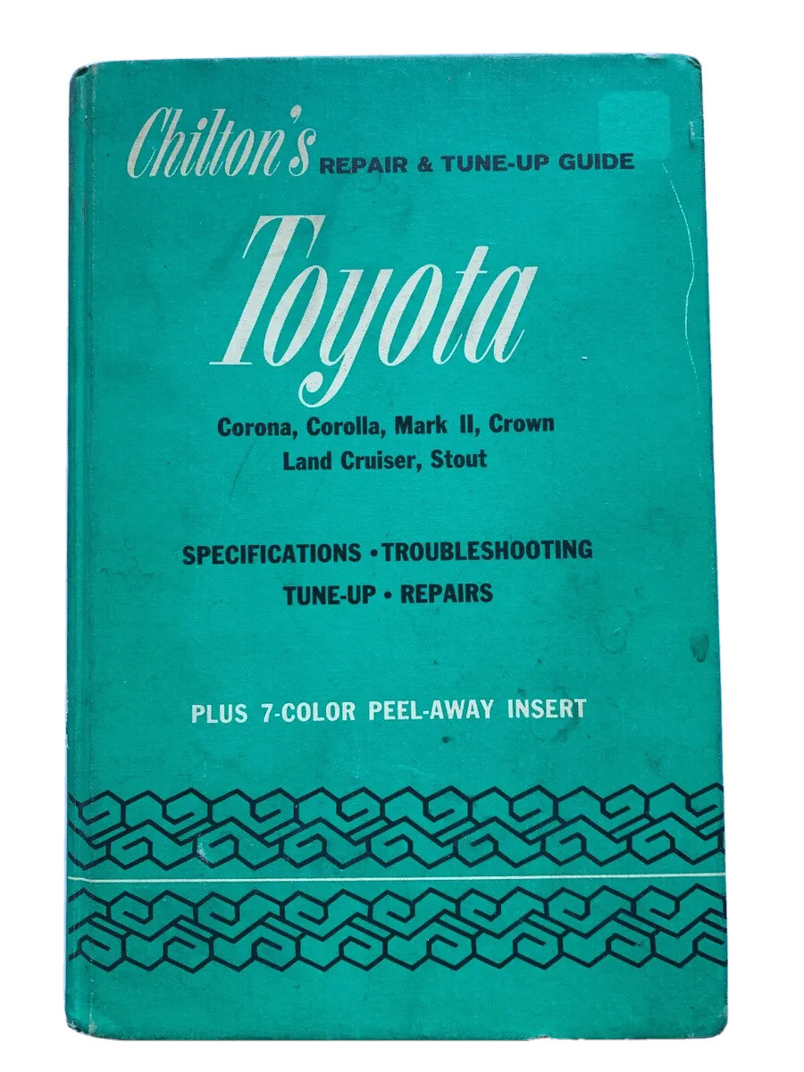 1966 1967 1968 1969 1970 TOYOTA FJ40 LAND CRUISER COROLLA STOUT REPAIR ...