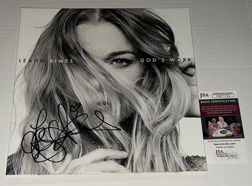 LeAnn Rimes signed God's Work Vinyl Album autographed LP JSA | eBay