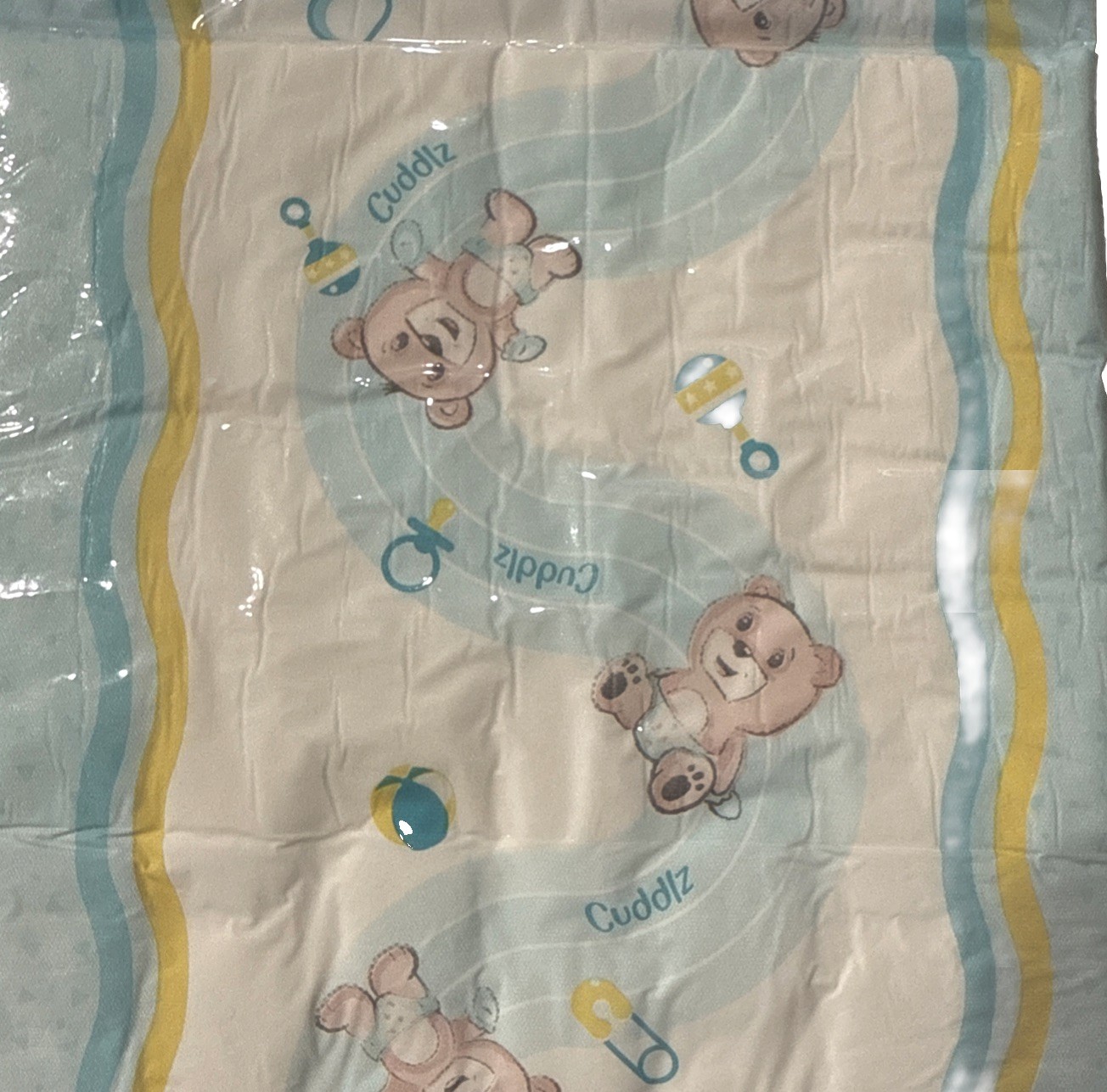 Cuddlz Sz M Teddy Adult Diapers / Nappies ABDL | eBay