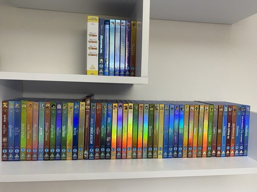 51 Disney Blu-Ray DVD Collection Bundle Great Condition O-Ring Sleeves ...