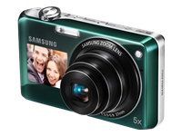 Samsung DualView TL210 12.4 MP Digital Camera - Green for sale online ...