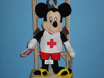 Lifeguard Mickey Mouse Plush Charactor Toy 14" | eBay